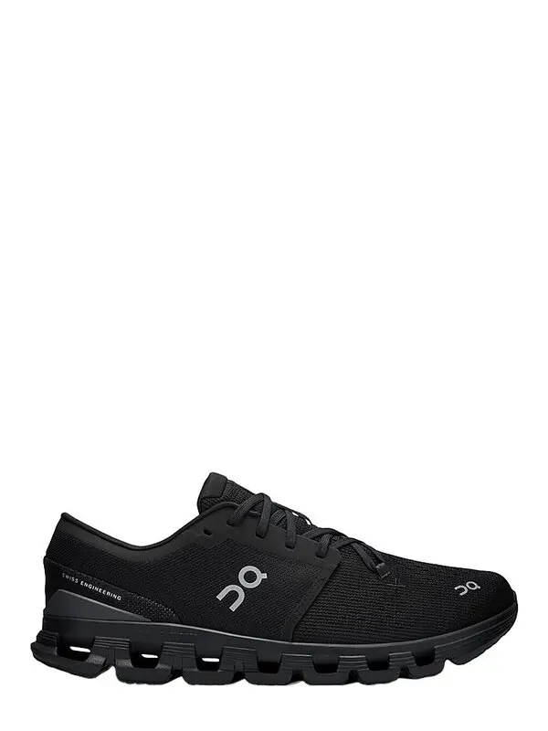 On X 4 Athletic Sneakers - Black Eclipse