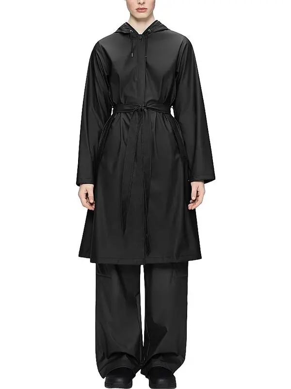 Rains A-line Waterproof Jacket - Black