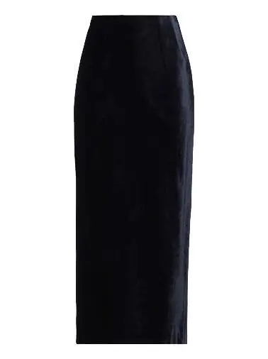 Fendi Velvet Maxi Skirt - Blue