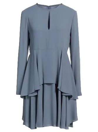 Emporio Armani Mini Flared Dress - Blue