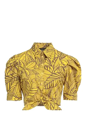 TWINSET Floral Print Shirt - Yellow