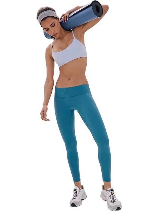 Free People Never Better 7/8 Length Leggings - Riptide