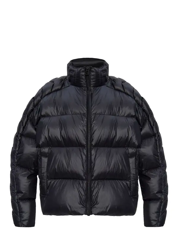 RAXXY Panelled Puffer Jacket - Black