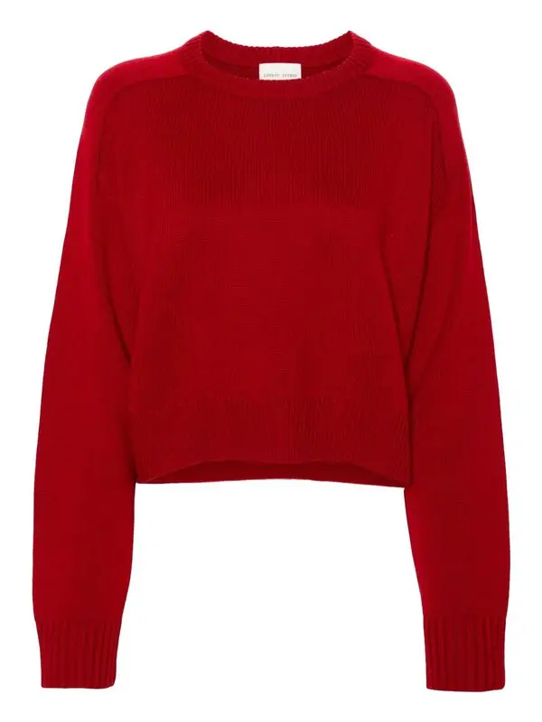 Loulou De Saison Logo-embroidered Sweater - Red