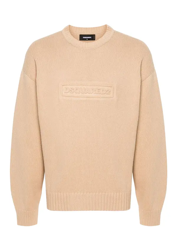 Dsquared2 Crew-neck Sweater - Neutrals