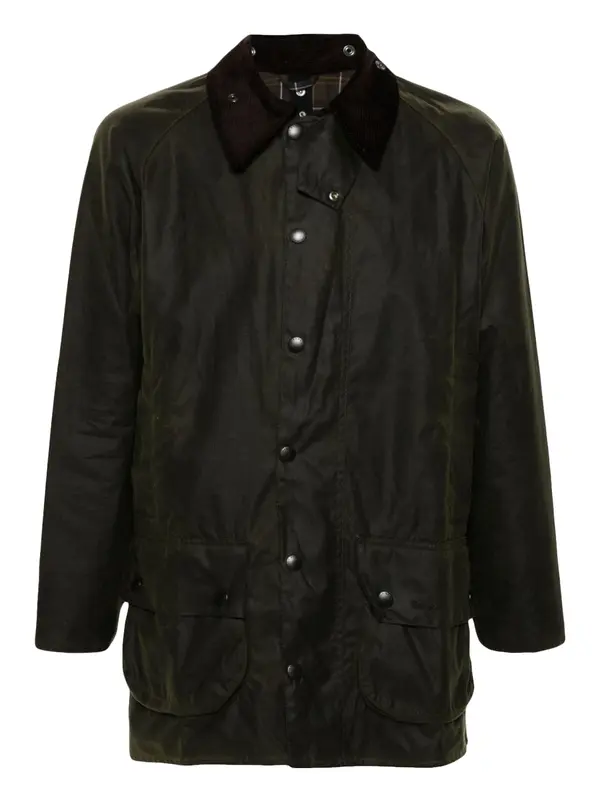 Barbour Beaufort Snap-fastening Jacket - Green