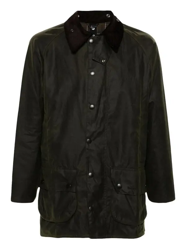 Barbour Beaufort Snap-fastening Jacket - Green