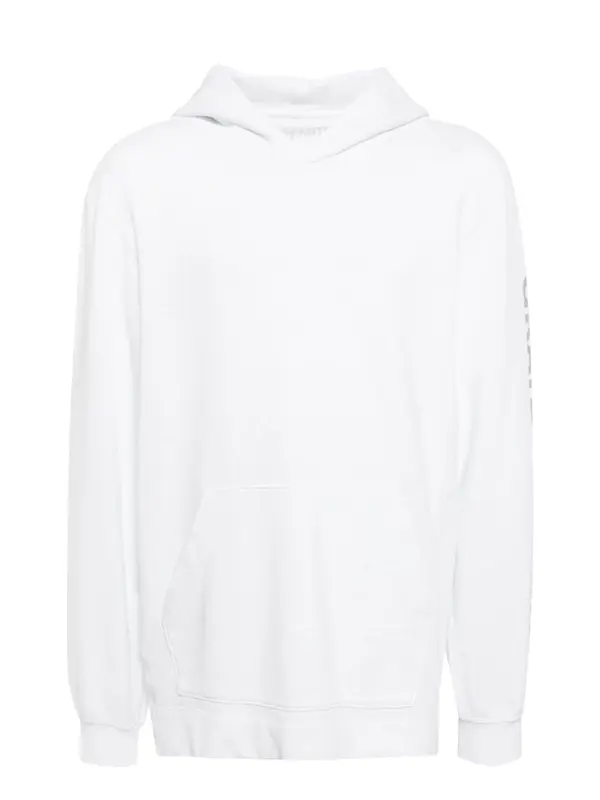JAMES PERSE Long-sleeve Cotton Hoodie - White