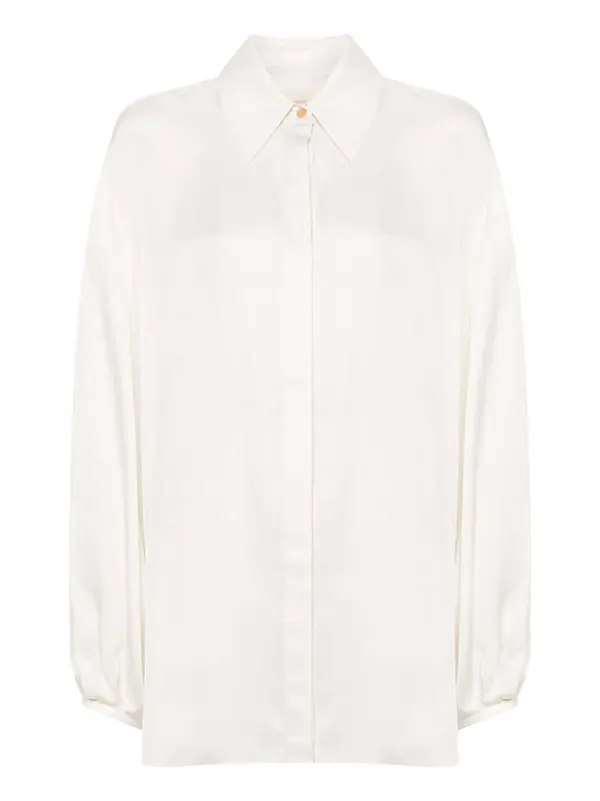 Khaite The Bam Shirt - White