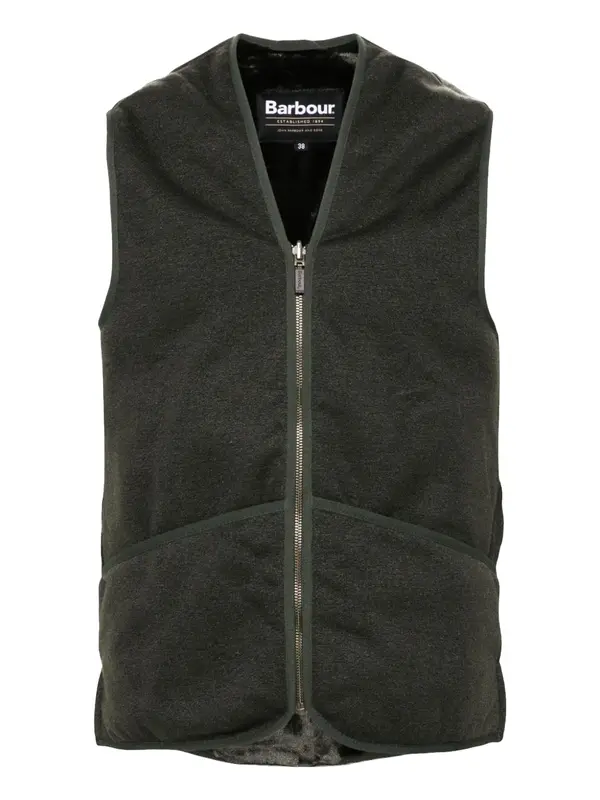 Barbour V-neck Gilet - Green