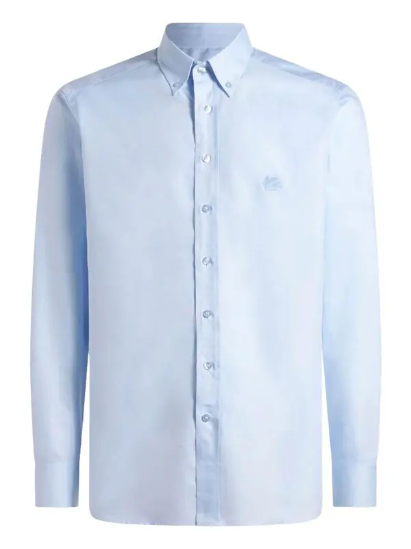 Etro Pegaso Button-up Shirt - Blue