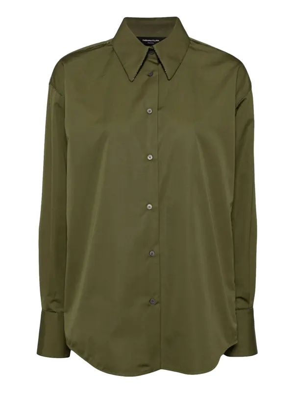 Fabiana Filippi Oversize Shirt - Green