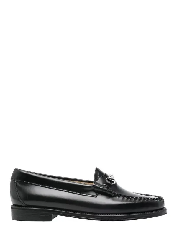 G.H.BASS Easy Weejuns Lianna Horsebit Loafers - Black