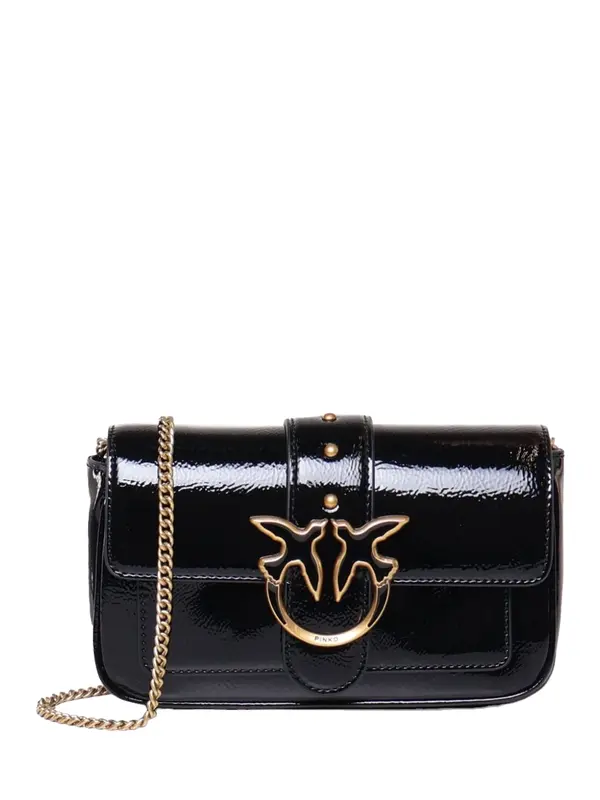 Pinko Love One Shoulder Bag - Black