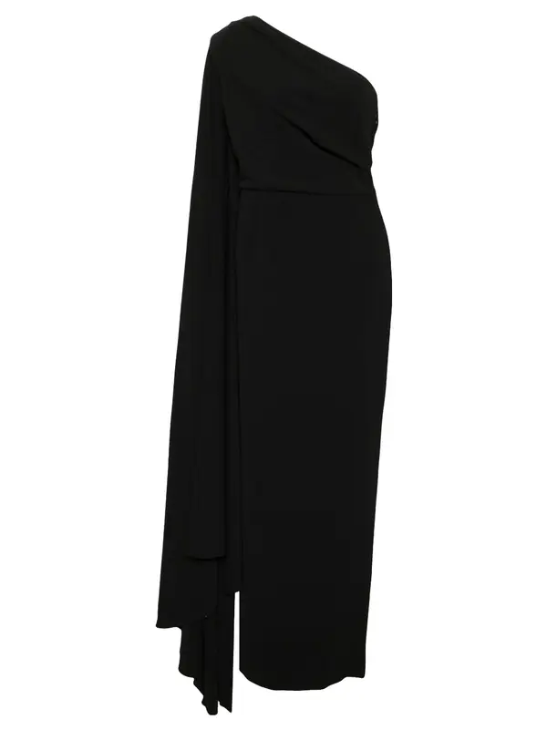 Solace London Daria Maxi Dress - Black