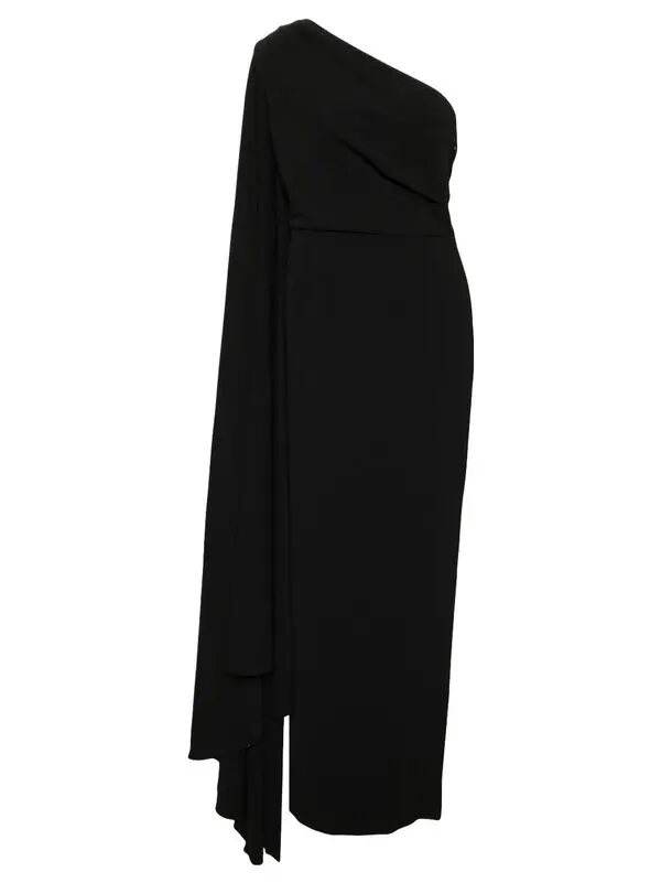 Solace London Daria Maxi Dress - Black