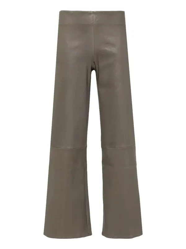 ARMA Lucy Leather Trousers - Grey