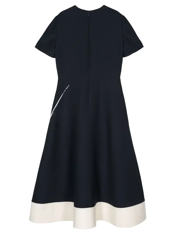 Valentino Garavani Textured Midi Dress - Blue