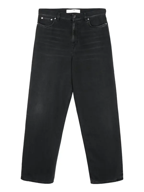 Séfr Wide Leg Denim Jeans - Grey