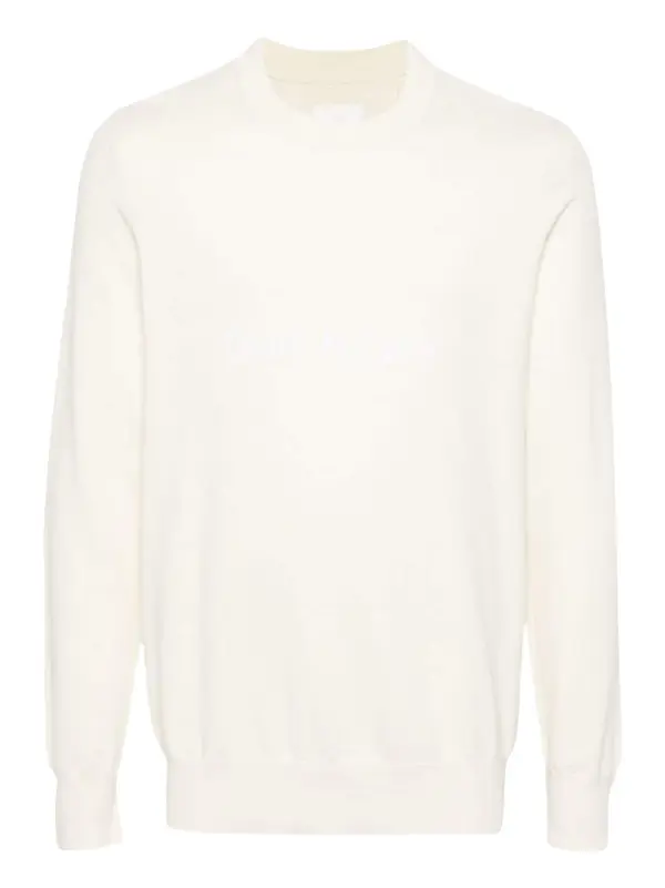 Givenchy Logo-embroidered Sweater - White