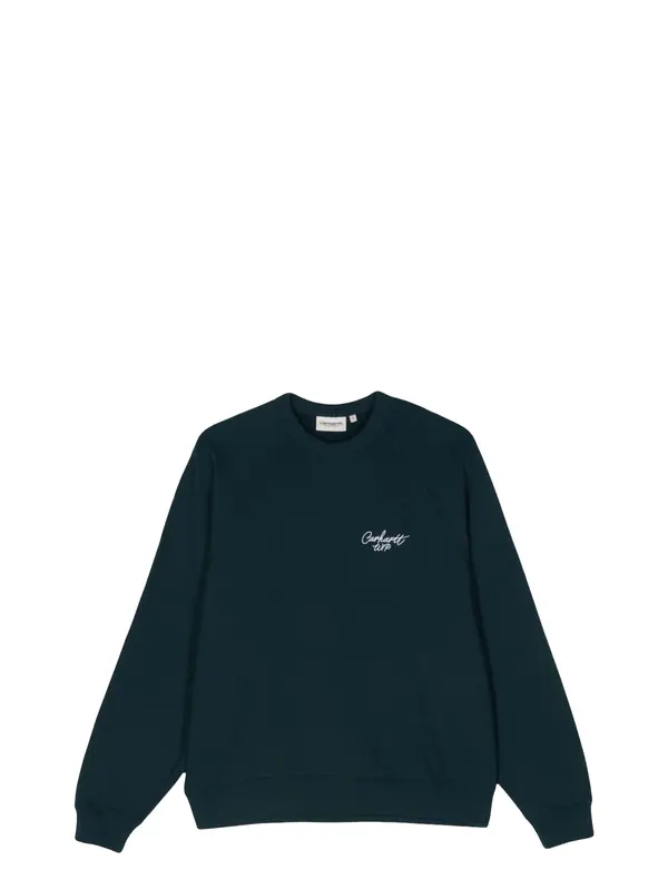 Carhartt Work In Progress Signature Sweatshirt - Blue