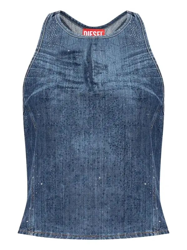 DIESEL® De-plaque-s Tank Top - Blue