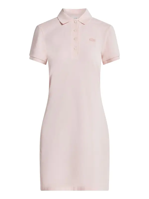 Lacoste Piqué Dress - Pink