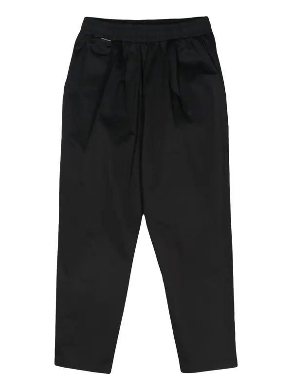 FAMILY FIRST Tapered Trousers - Black