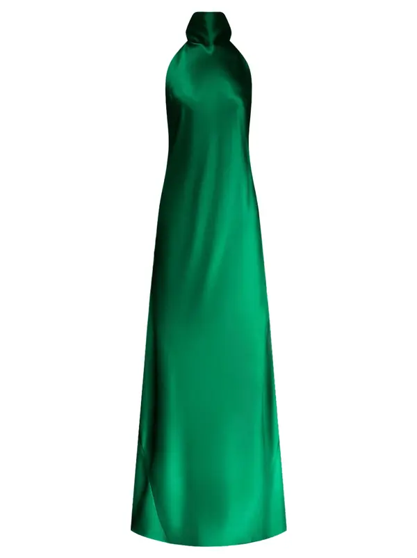 Galvan Sienna Gown - Green