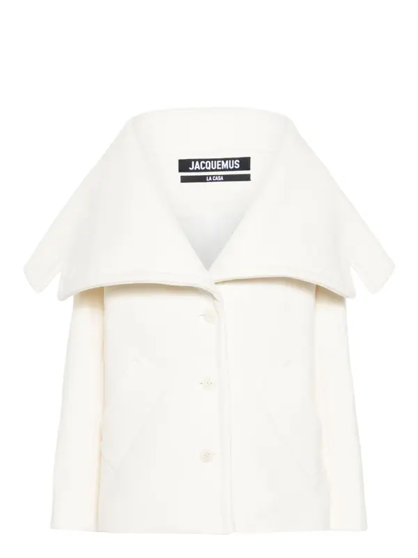 Jacquemus Le Caban Caruso Jacket - White