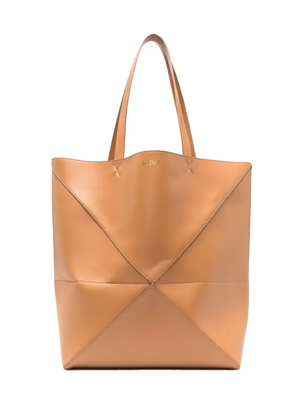 Loewe Xl Puzzle Fold Tote Bag - Neutrals
