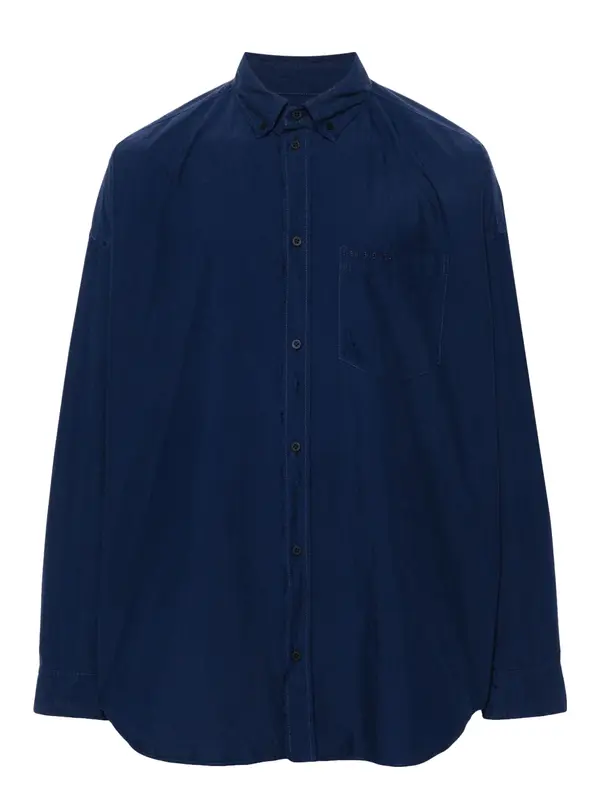Balenciaga Cocoon Shirt - Blue