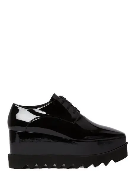 Stella McCartney Limited Edition Elyse Monochrome Platforms - Black