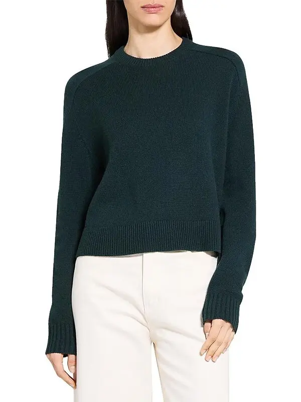 Theory Cashmere Sweater - Viridian