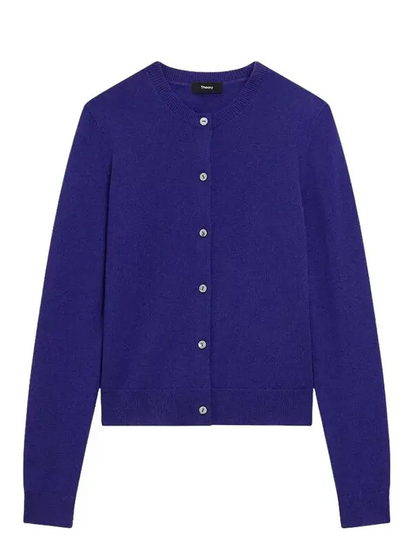 Theory Cashmere Cardigan - Pagent Blue