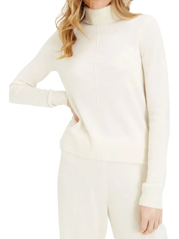 Chinti & Parker Roll-neck Jumper - Neutrals