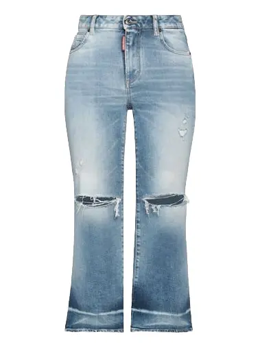 Dsquared2 Flared Cropped Jeans - Blue