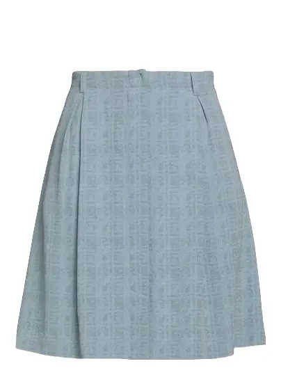 Emporio Armani Mini Flared Skirt - Blue