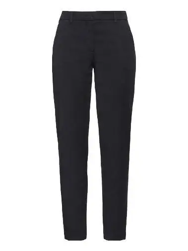 Emporio Armani Tapered Lyocell Blend Pants - Midnight Blue