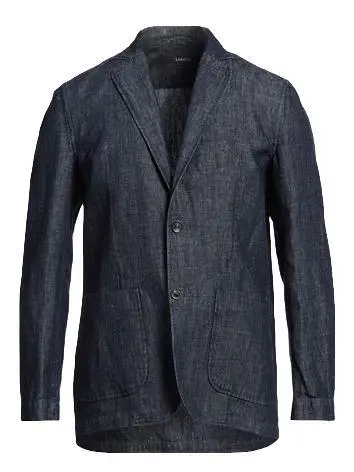LARDINI Single-breasted Blazer - Blue