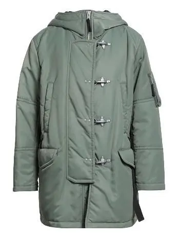 FAY ARCHIVE Military Polyamide Duffle Coat - Green