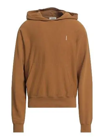 Sandro Cotton-elastane Fleece Sweatshirt - Camel