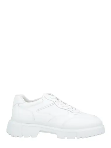 Hogan Leather Chunky Sneakers - White