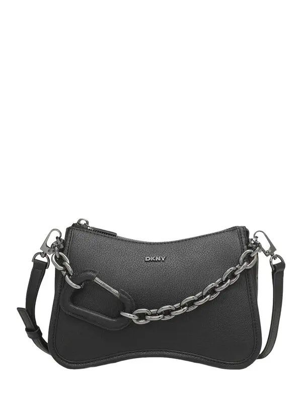 Dkny Adria Crossbody Bag - Black/gunmetal