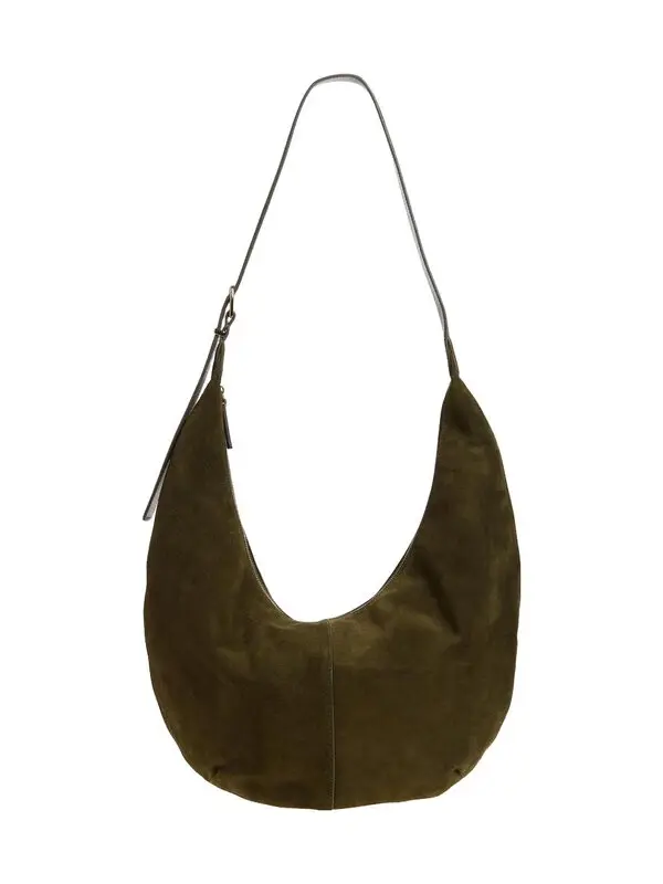 Madewell The Essential Curve Shoulder Bag - Loden