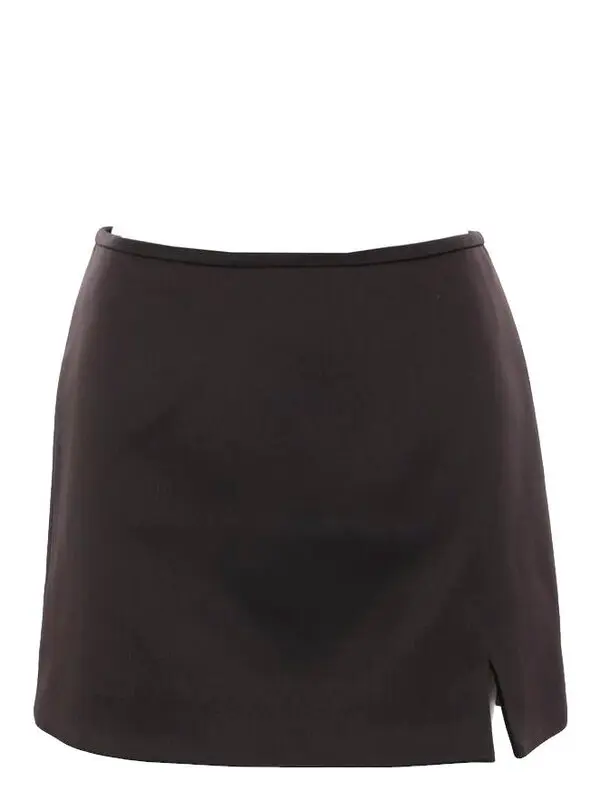 Marc Jacobs Duchess Satin Skirt - Black