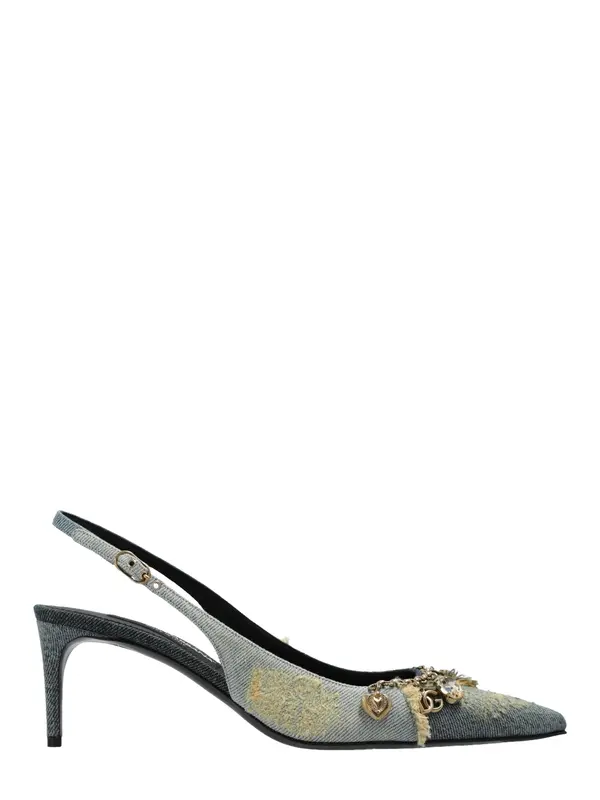 Dolce & Gabbana Dna 65mm Embellished Pumps - Blue