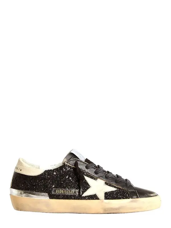 GOLDEN GOOSE Super-star Sneakers - Black