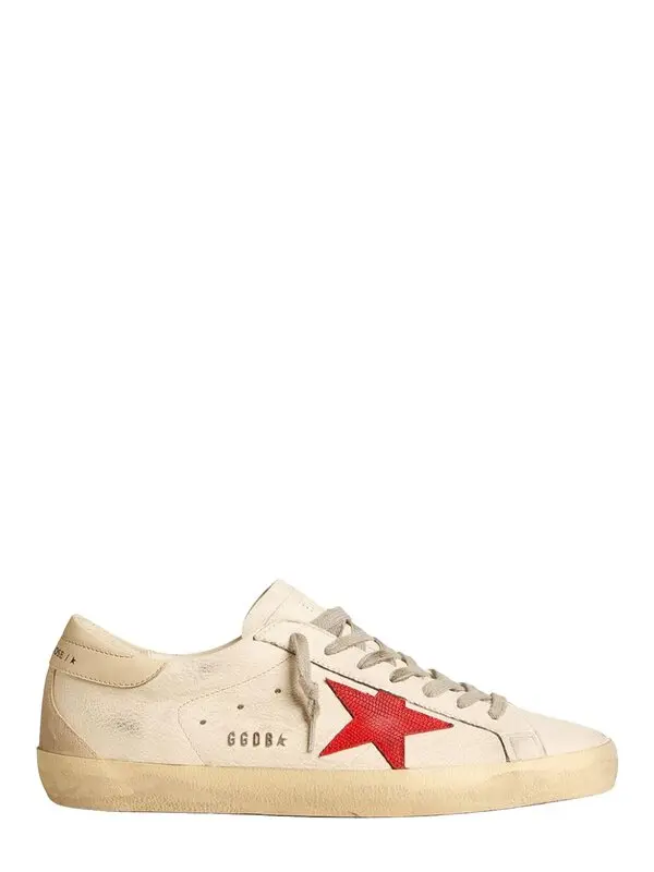 GOLDEN GOOSE Super-star Low-top Sneakers - Neutrals