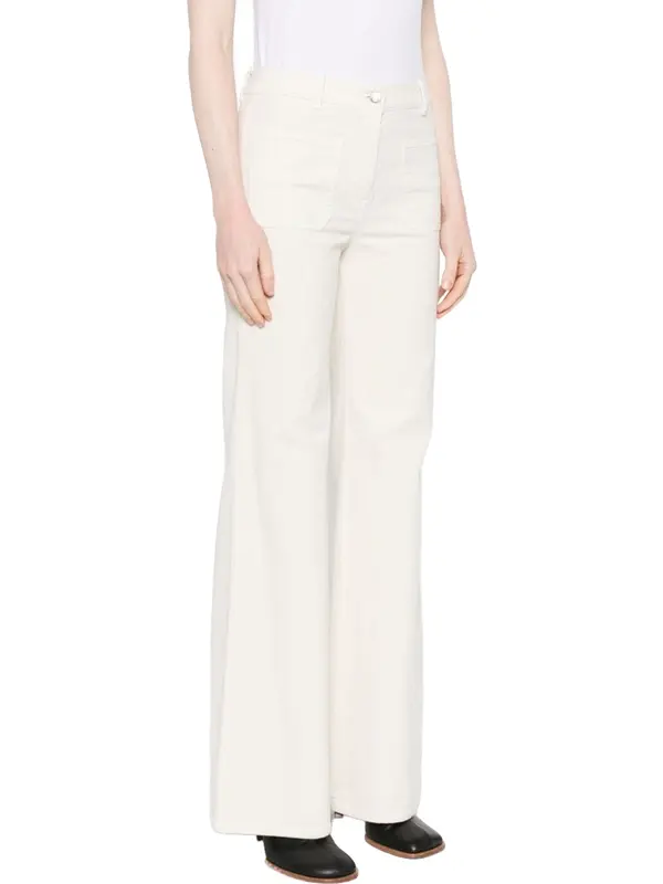 NILI LOTAN Florence Corduroy Trousers - Neutrals